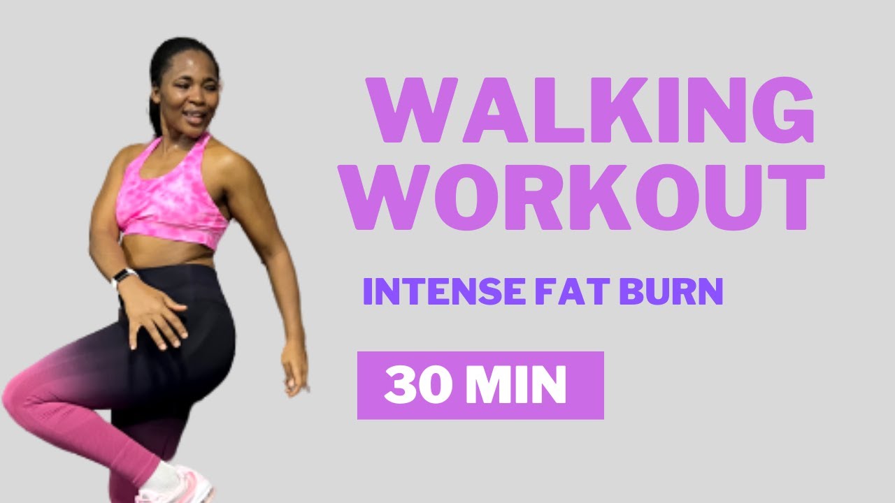 WALKING CARDIO WORKOUT | FULL BODY FAT BURN - YouTube
