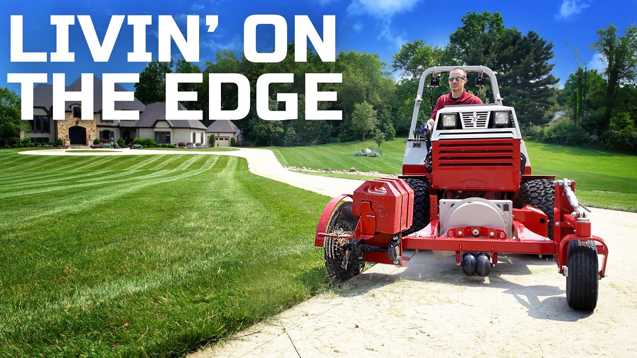 Pro Lawn Edger - Clean Lines. Cut Times. Zero Effort. - YouTube