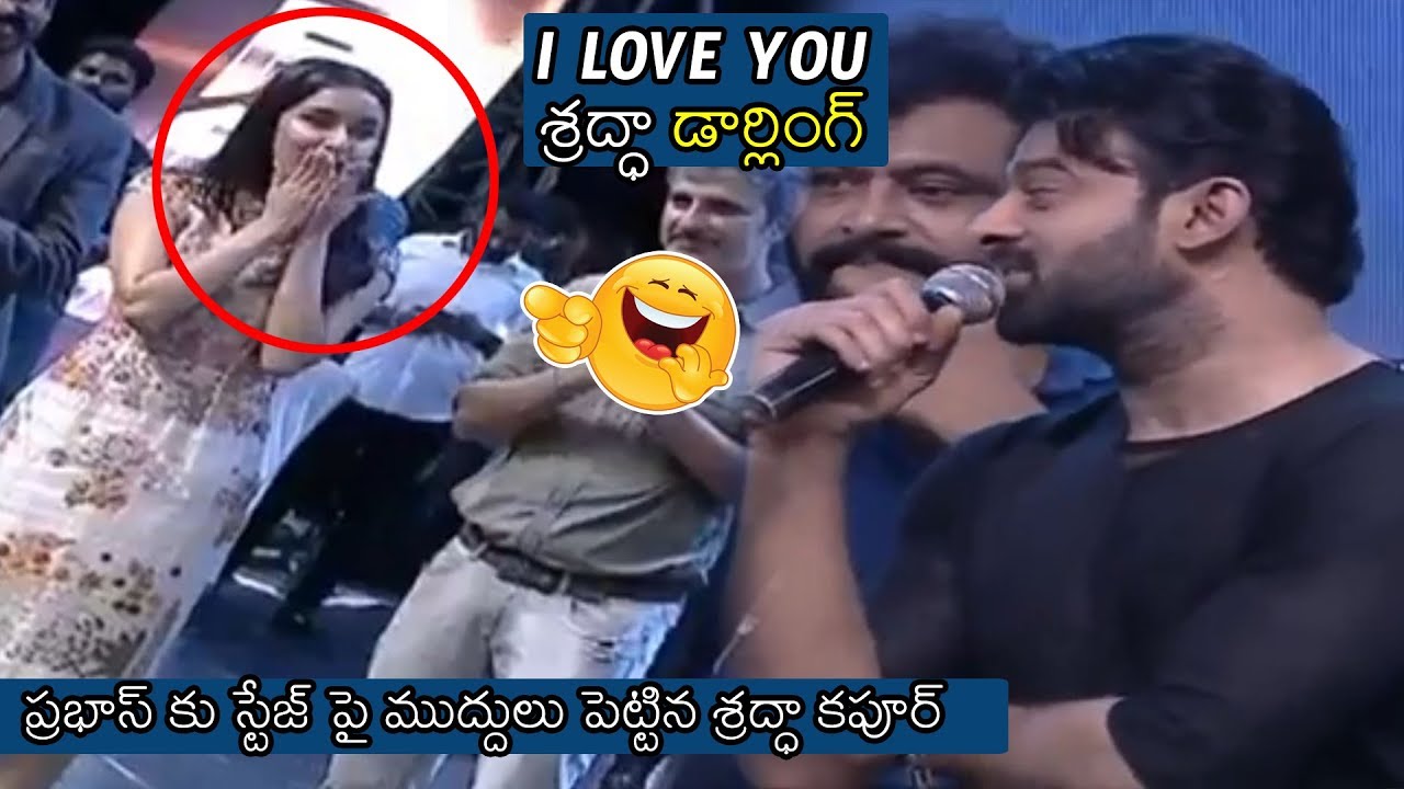 Prabhas SUPER Words about Saaho | SAAHO Movie Pre Release Event ...
