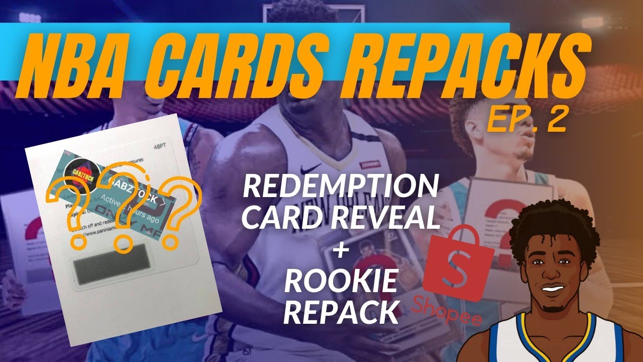 Redemption card REVEAL! + Rookie Repack | Opening NBA Cards Repack | Ep ...