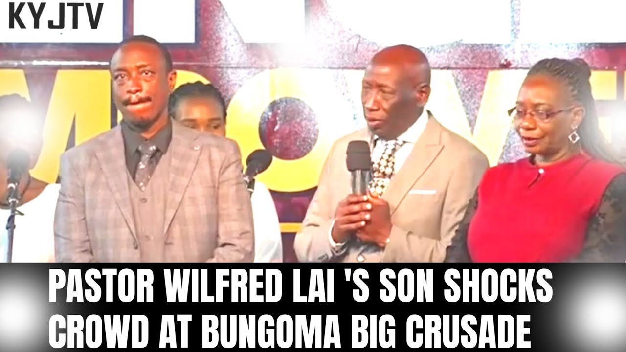 PASTOR WILFRED LAI UNTOLD SECRET REVEALED AS HE INTRODUCES FAMILY AT ...