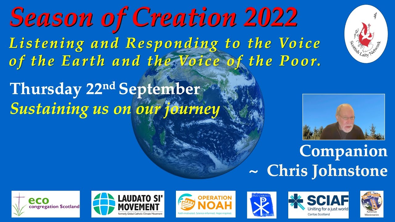 SLN Season of Creation 2022 Thursday 22nd September. Companion ~ Chris ...