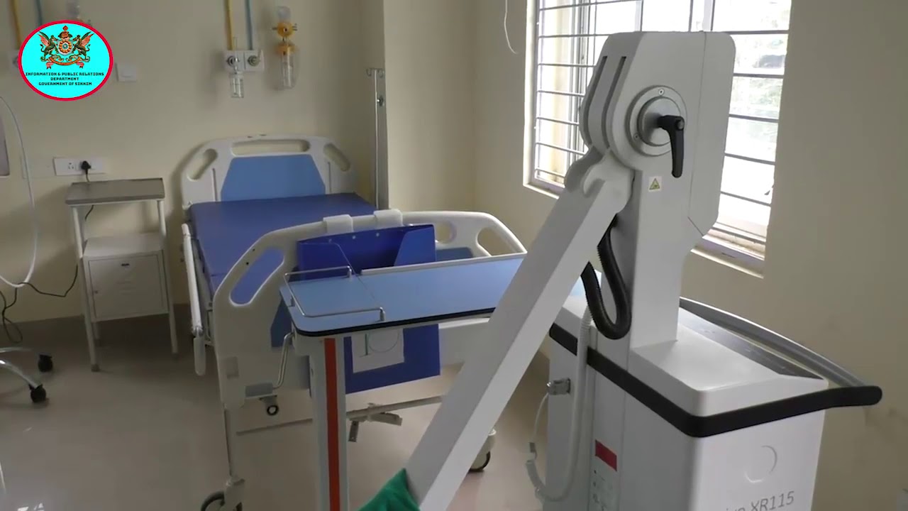 Sikkim's COVID dedicated new STNM Hospital - YouTube