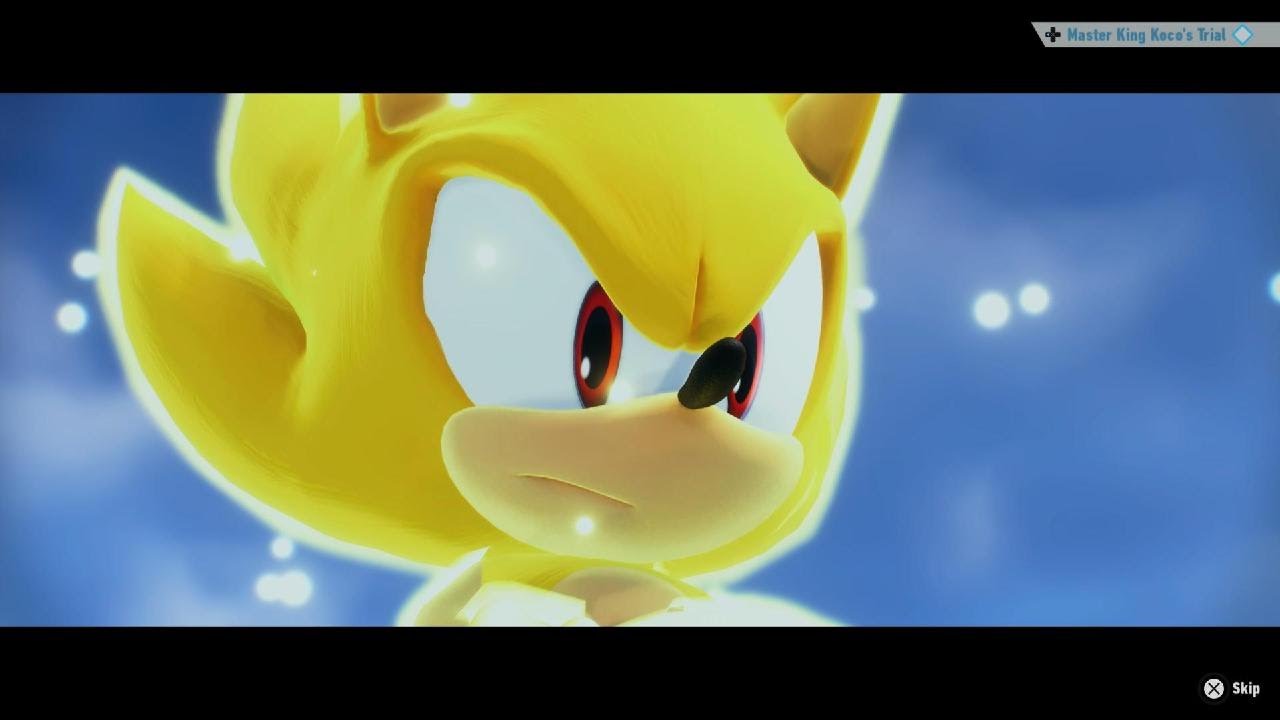 SONIC FRONTIERS Master King Koco Trial: Hard Mode - YouTube