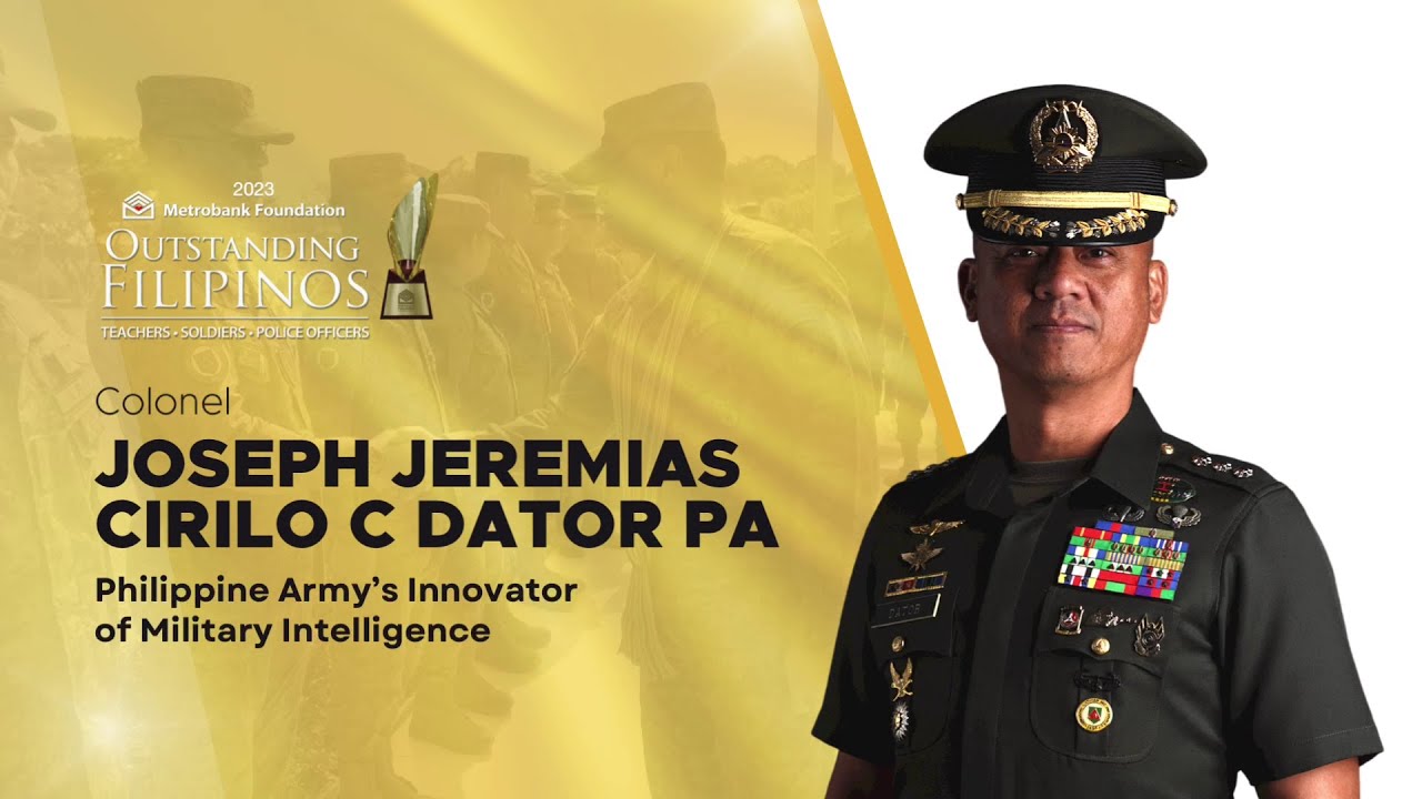 2023 Outstanding Filipino Colonel Joseph Jeremias Cirilo C Dator PA # ...