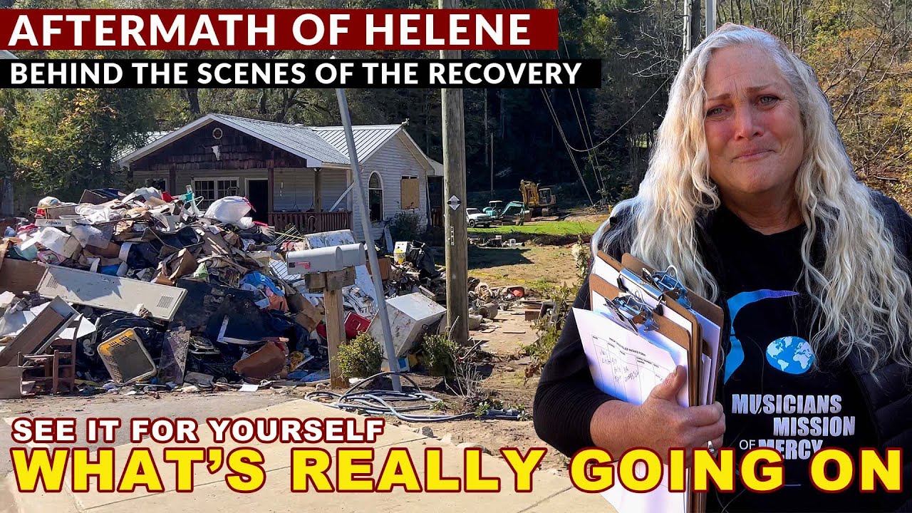 WHAT'S REALLY GOING ON with Helene Recovery Efforts in NC | We'll take ...