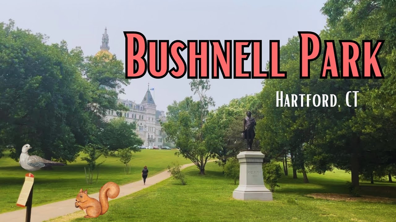 Scenes from Bushnell Park in Hartford, Connecticut - YouTube
