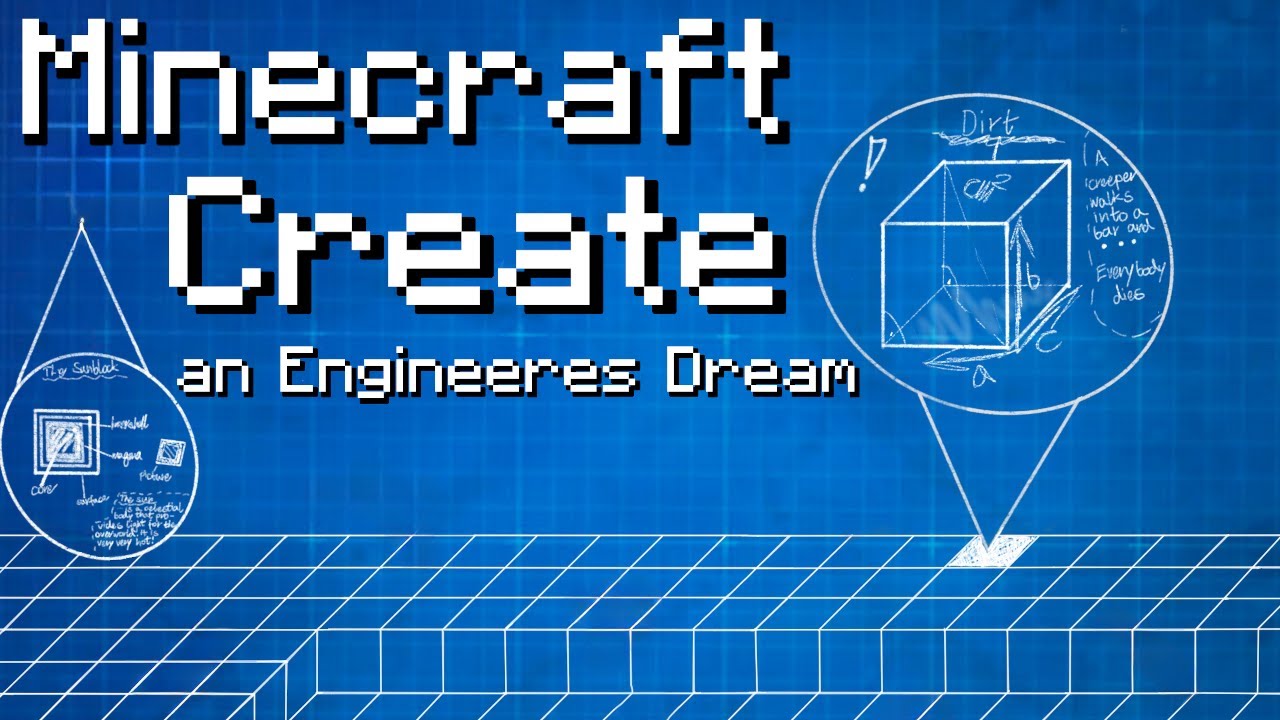 An Engineer's dream Minecraft Create - YouTube