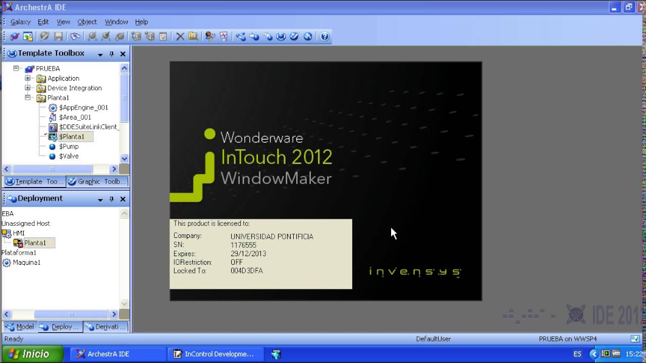 Uso de INTOUCH Parte 1 - YouTube