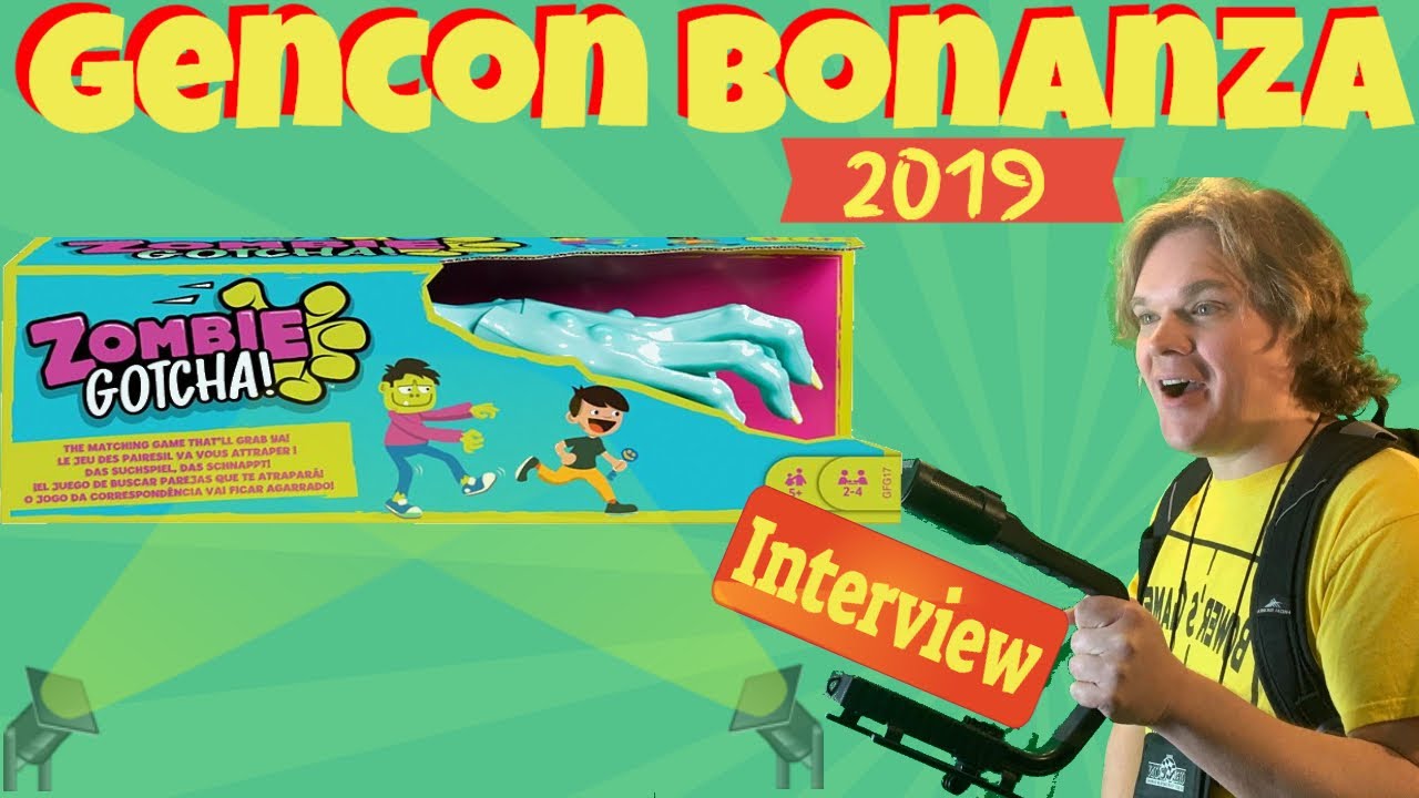 Gencon Bonanza 2019: Zombie Gotcha! Interview *The Silly Scary Family ...
