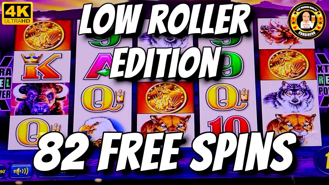 82 free spins on Buffalo Deluxe Low Roller Edition - YouTube