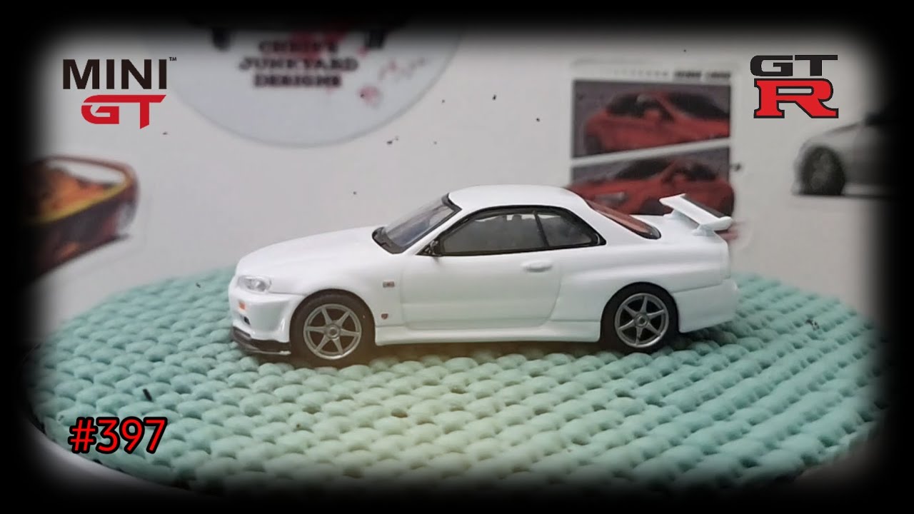 The Mini GT Showcase #397 The Nissan Skyline GT-R R34. V Spec N1 in ...