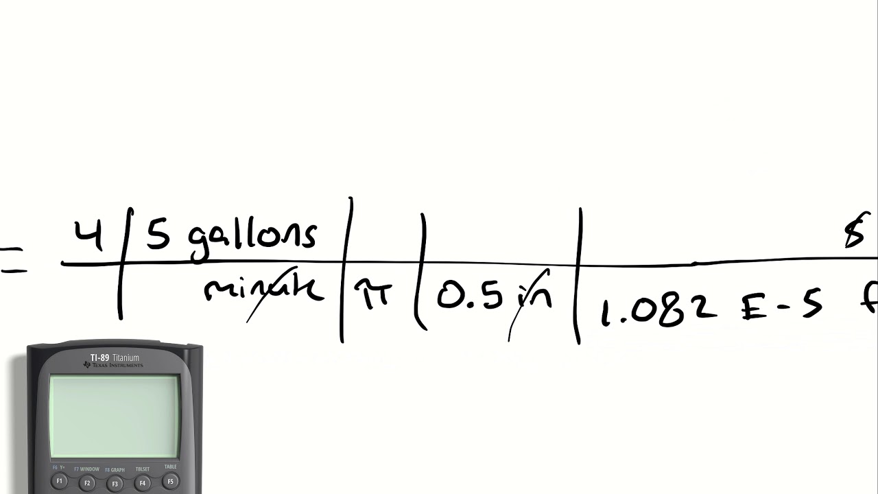 Example Problem - Entrance Region Length - YouTube