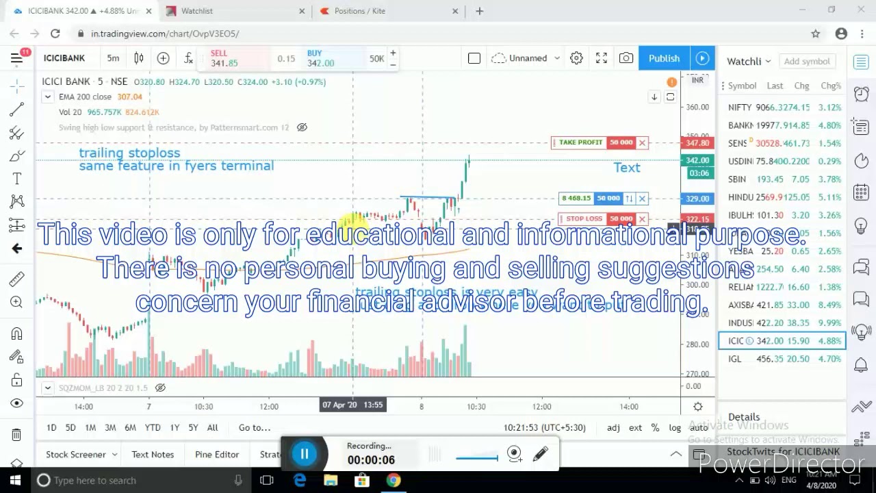 Tradingview terminal enjoy - YouTube