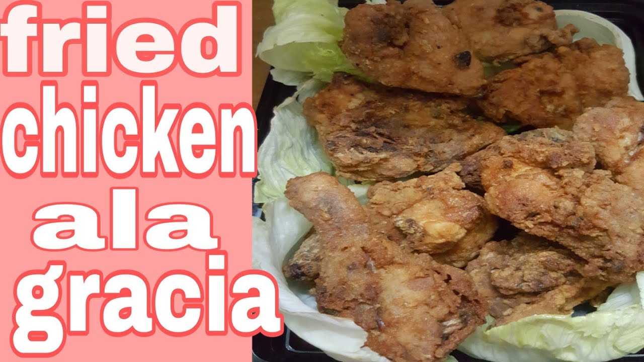 MY OWN VERSION OF FRIED CHICKEN/PJ'S KITCHEN/PINOY FOODS - YouTube