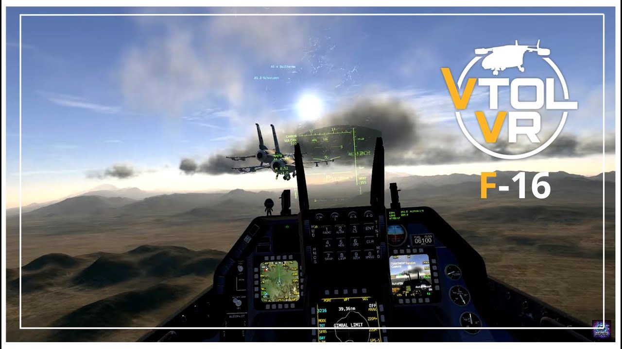 VTOL VR F16 VIPER - Afghanistan Close Air Support - YouTube