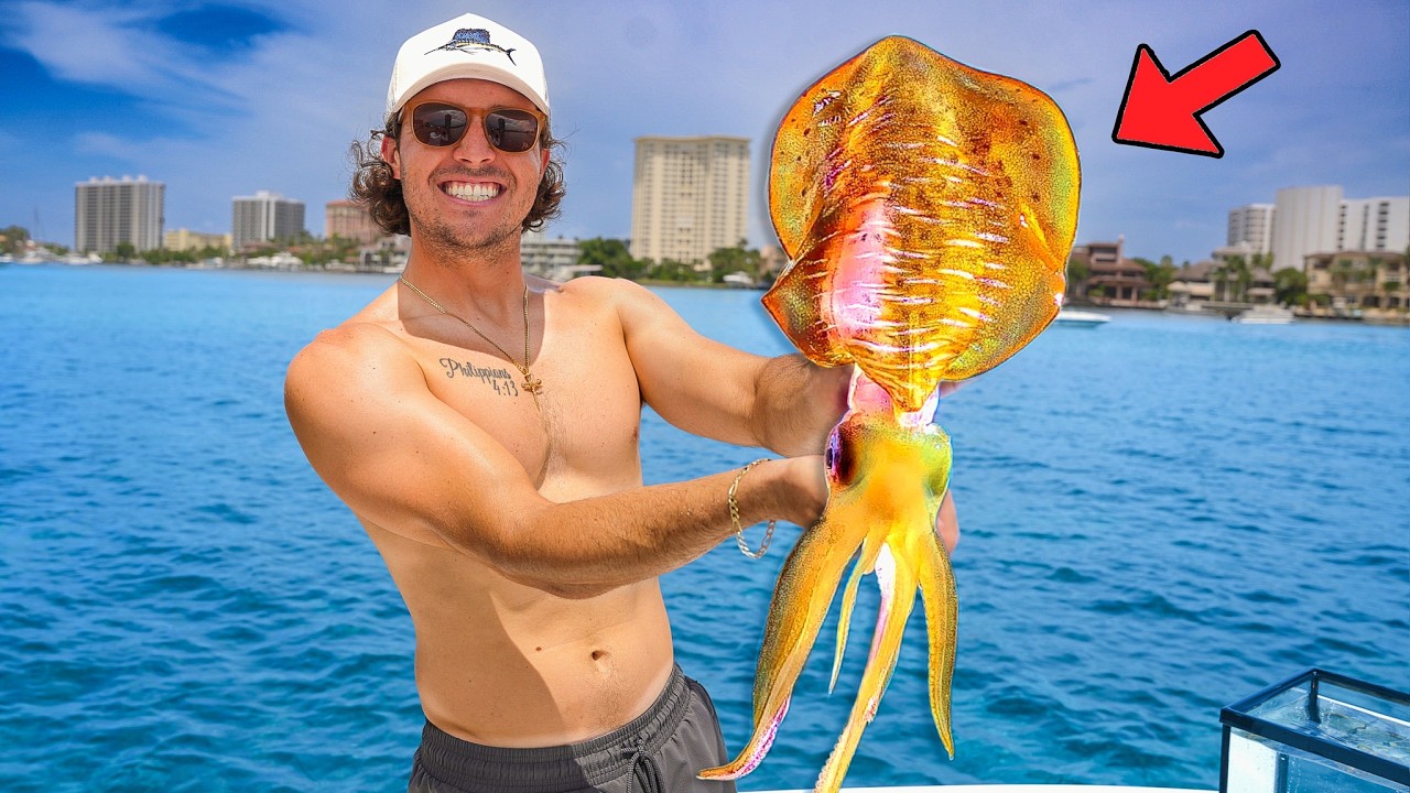 Catching TONS of WILD SEA CREATURES Underwater For Mini Saltwater ...