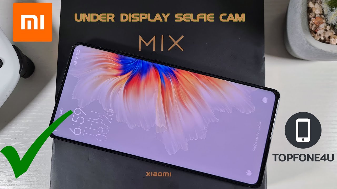 Xiaomi Mix 4 Unboxing and Hands on. Best Under Display Selfie Camera ...