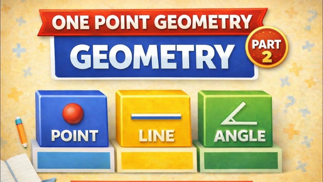 Geometry Part 2 | Line in Geometry | Basic Concepts of Line | Class 3 to 6 - YouTube