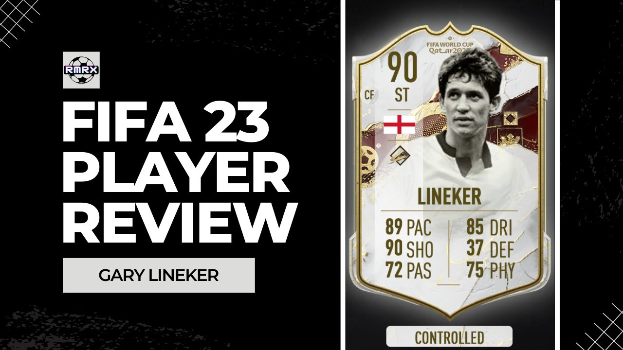 90 WORLD CUP ICON GARY LINEKER - FIFA 23 ULTIMATE TEAM PLAYER REVIEW ...