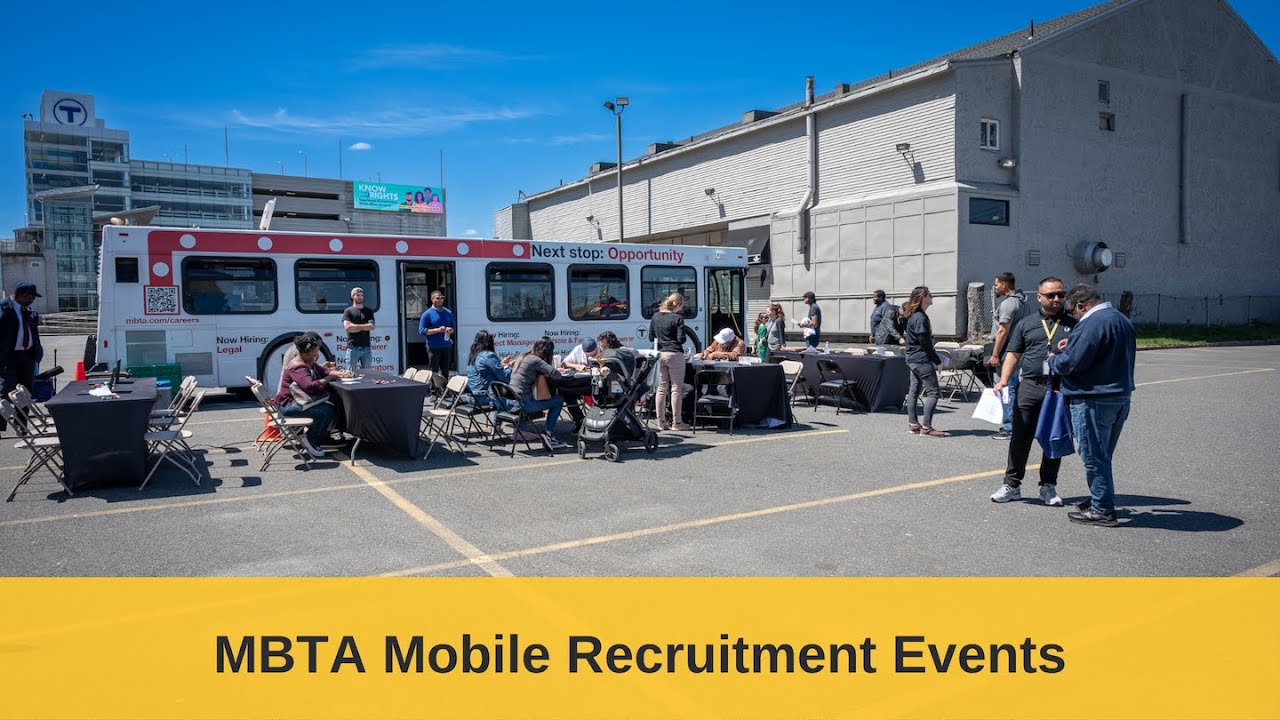 MBTA Mobile Recruitment Events Recap - Spring 2023 - YouTube
