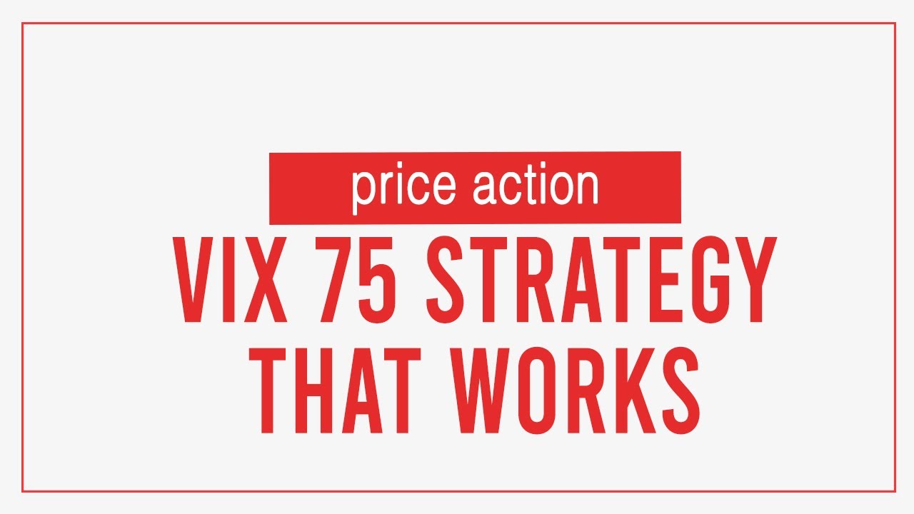 V 75 Strategy | volatility 75 strategy | Vix 75 index strategy - YouTube