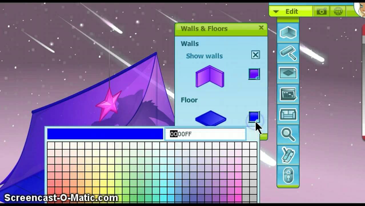 Neon Color Codes On Woozworld - YouTube