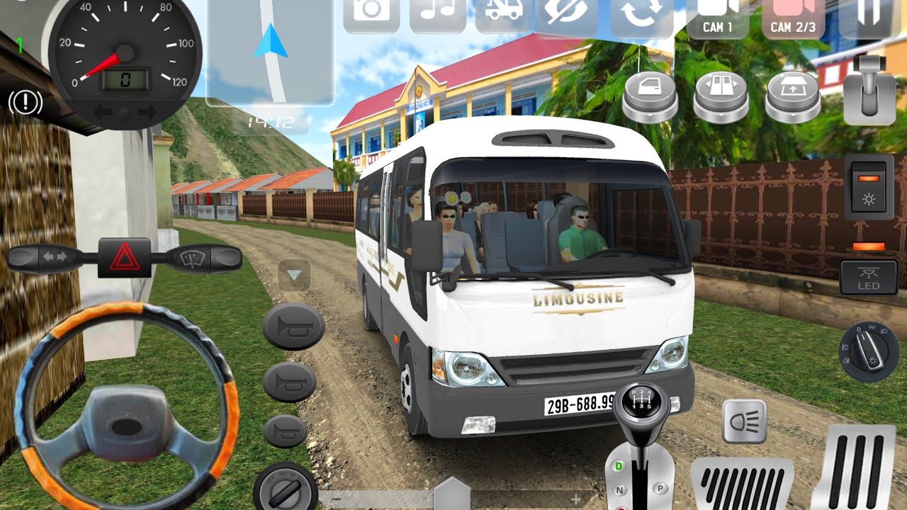 Offroad Minibus Simulation Driving Bus Games - Minibus Simulator: Bus ...