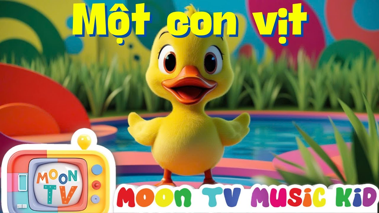 Nhạc thiếu nhi | Một con vịt | Cùng bé làm quen với bạn vịt đáng yêu ...