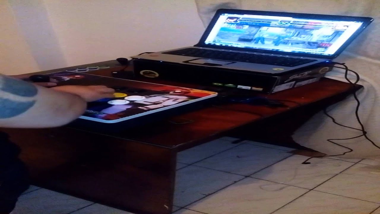 KOF Testando controle Arcade By Fábio Koffuneral Combos Kof 2002 - YouTube