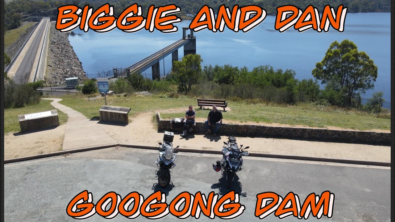 Biggie and Dan Googong Dam #bmw1250gsa #cfmoto - YouTube