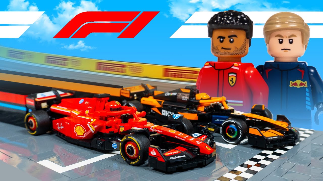 I Made A Formula One Race In LEGO! - YouTube