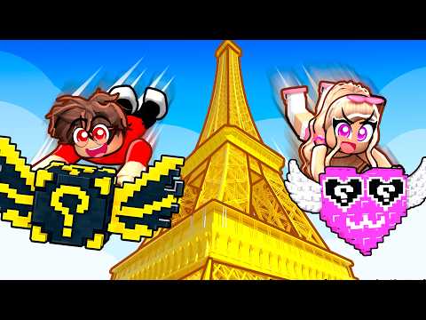 ROBLOX JUMP TO STEAL LUCKY BLOCKS...