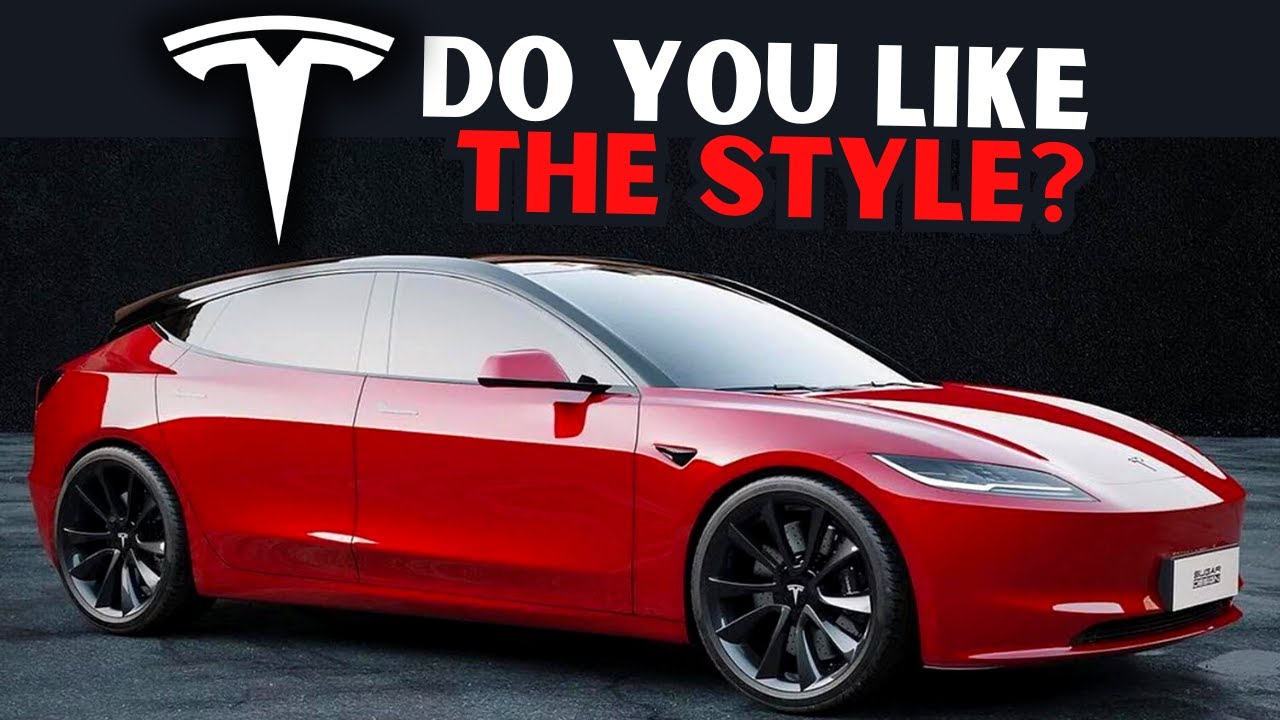 The Tesla Model 3 GT Render Is A Sporty Wagon For The EV Era - YouTube