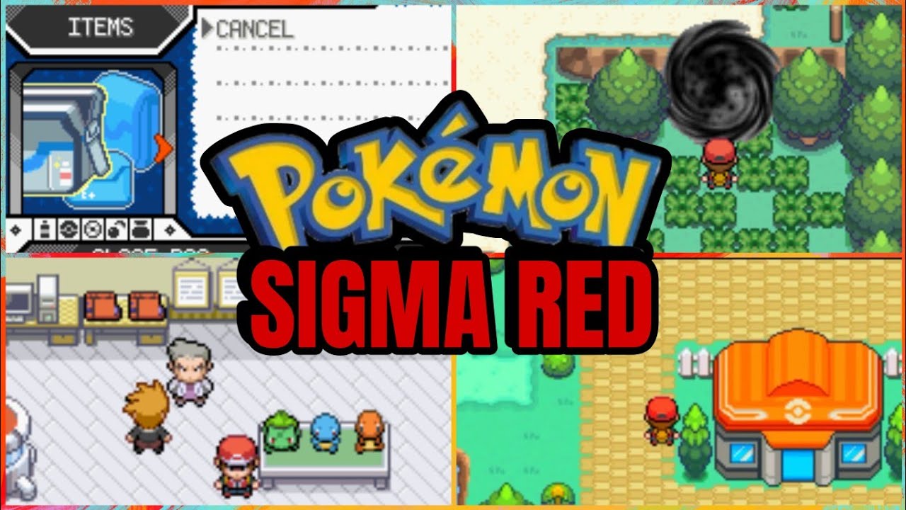 Pokémon Sigma Red Hack Rom GBA En Español Con Poketubers, Ultraumbrales ...