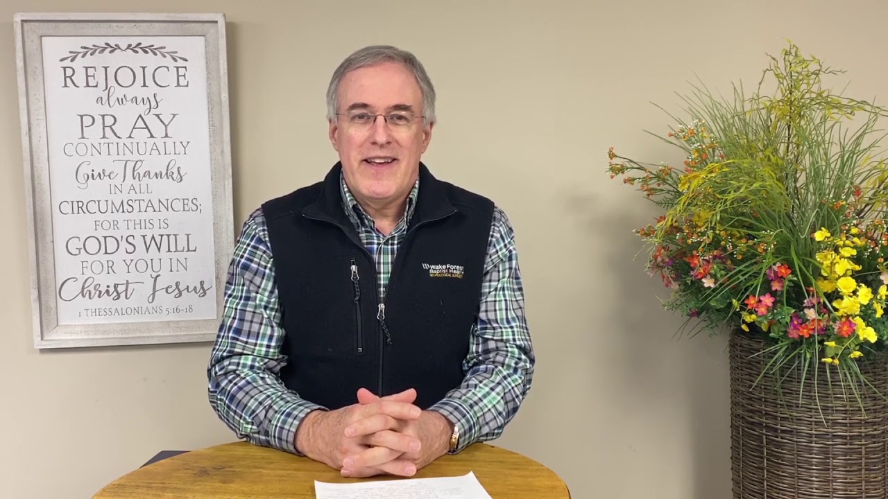 Charlie Branch -Covid19 update and encouragement - YouTube