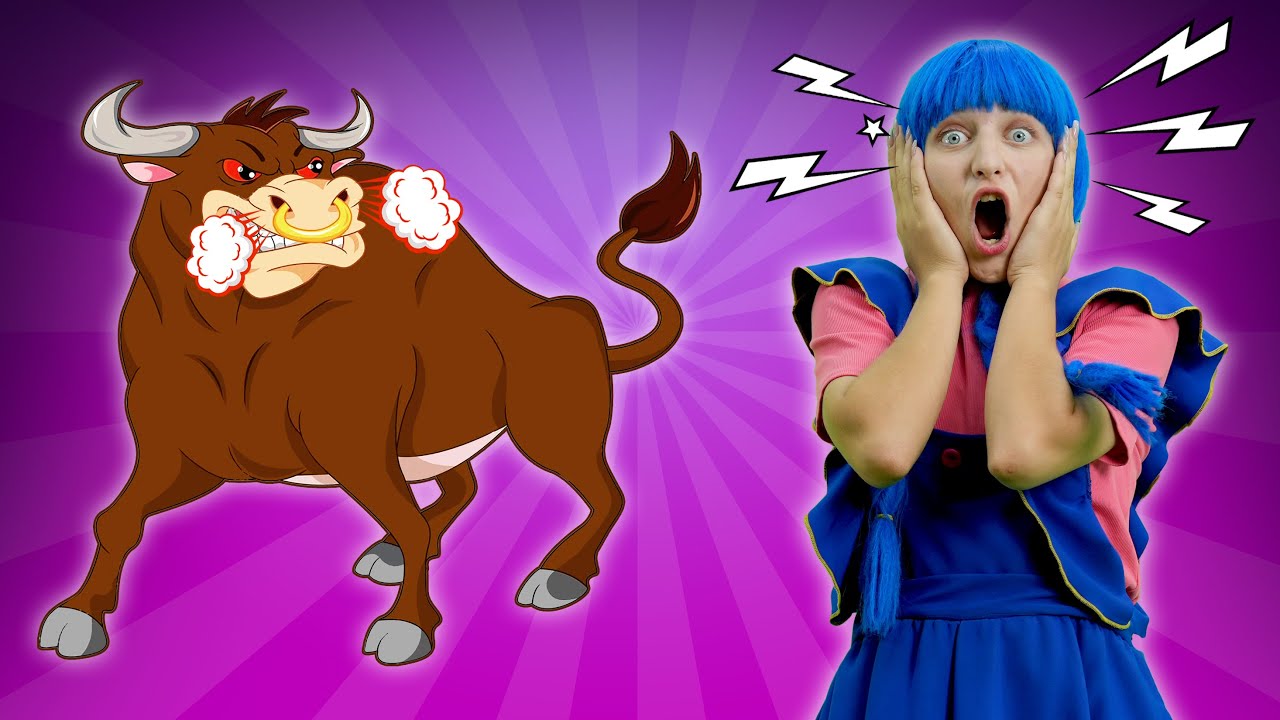 Scary Cow Song | Animals Song - Nursery Rhymes & Kids Songs | Hahatoons ...