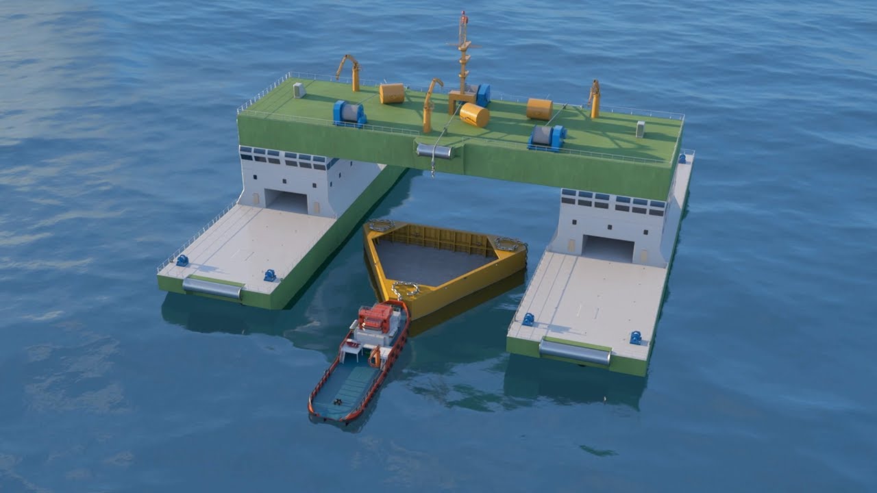 New Deadweight Anchor for FOWT & Anchor Installation - YouTube
