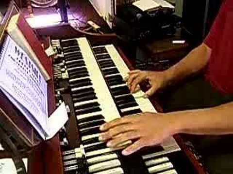 Hammond Organ-Left Hand - YouTube