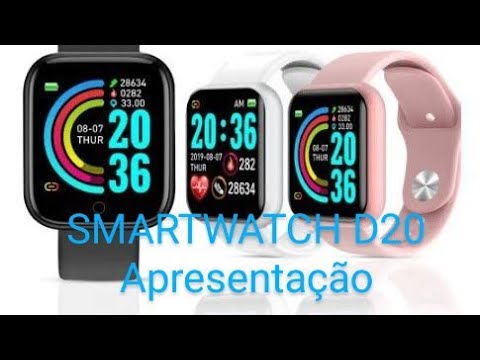 Smartwatch D20 Apresentação - YouTube