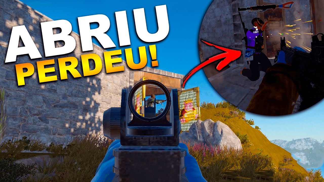 RUST BR - TENTARAM SAIR E TOMARAM DEEP!!! - YouTube