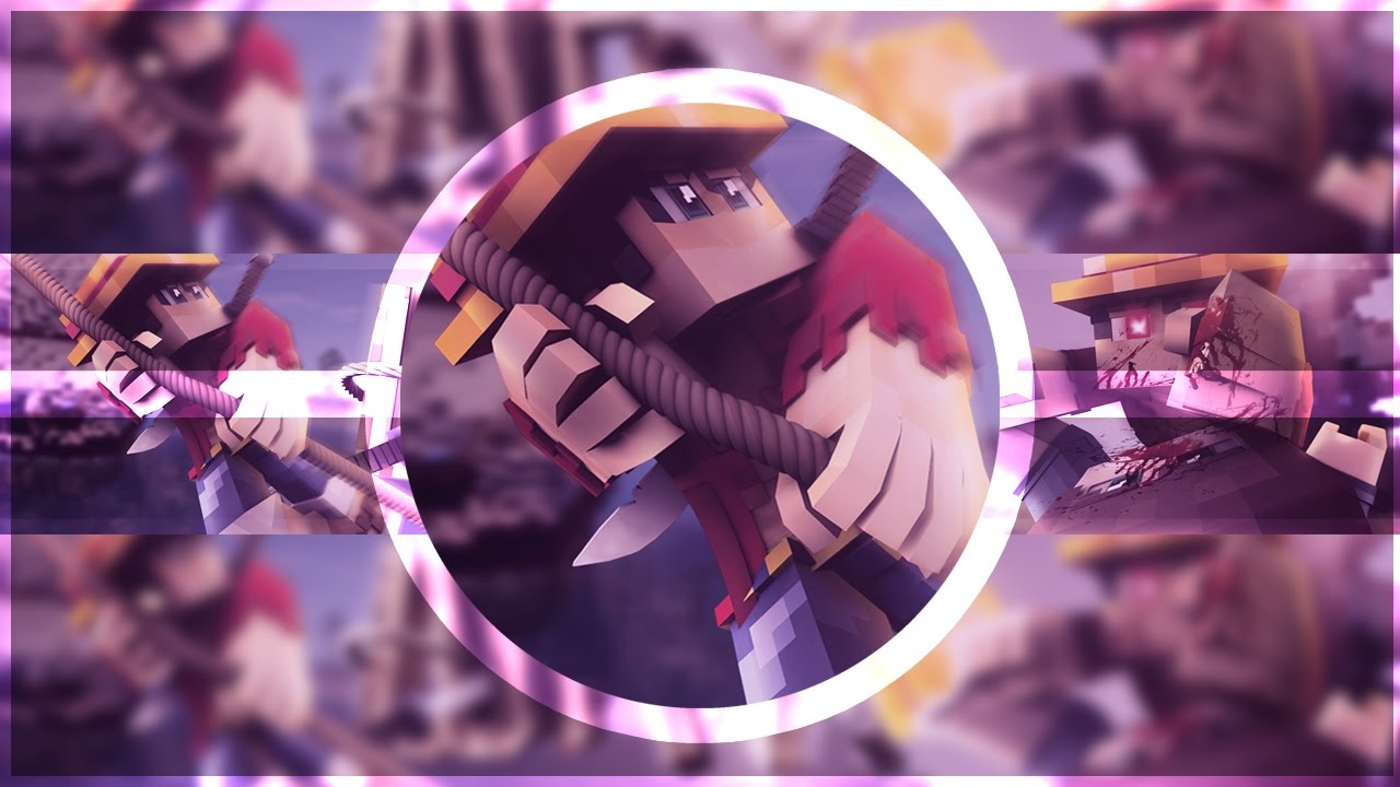 Banner Minecraft | Luffy | Speed Art | Big-Lvl-up - YouTube