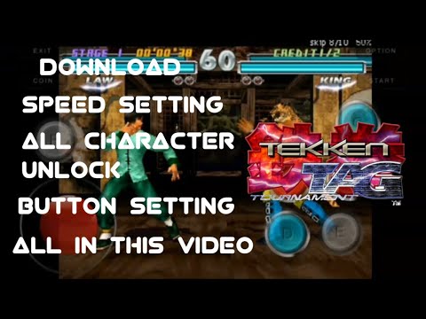 Tekken Tag download | Speed setting | All character unlock | Button ...
