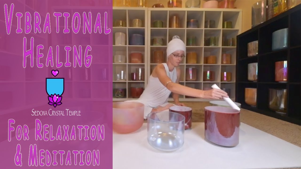 Vibrational Healing | Sedona Sound Bath | Relaxation and Sleep - YouTube