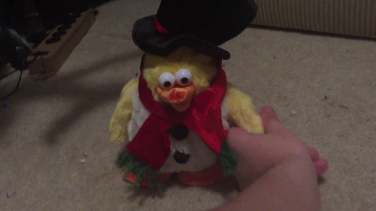 Dandee animated snowman chicken - YouTube