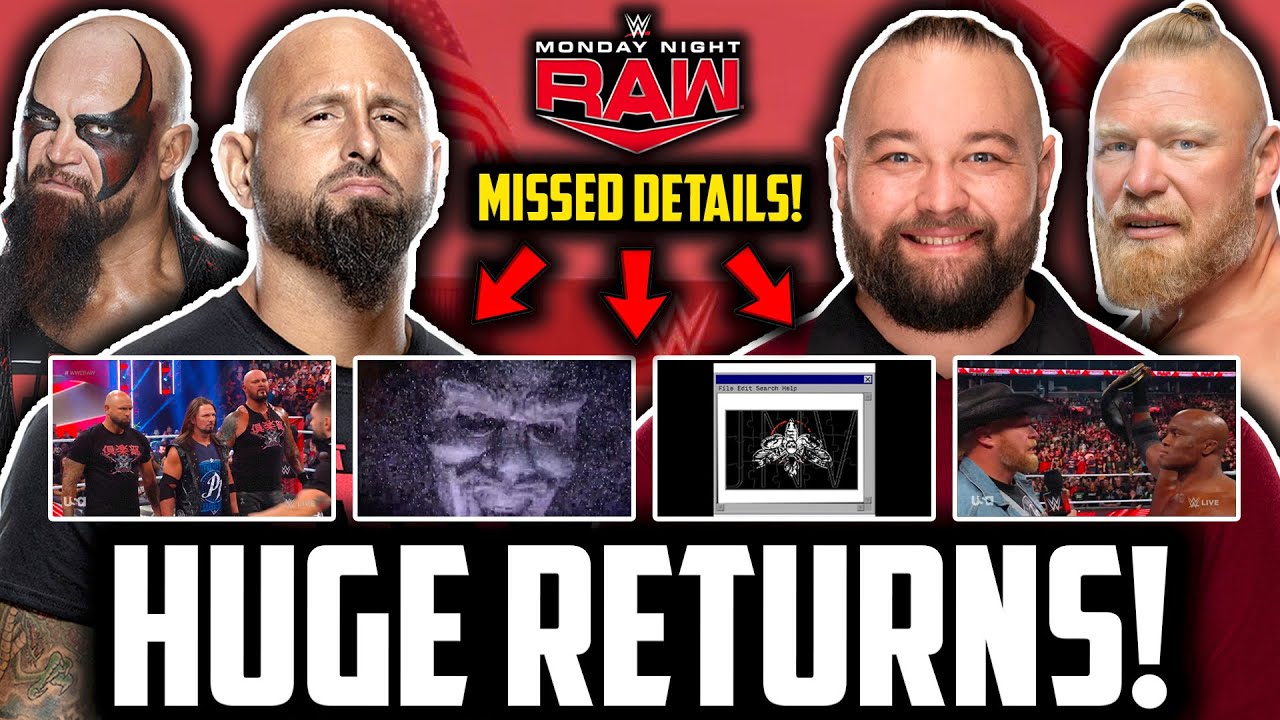 WWE Bray Wyatt QR CODE RETURN | Brock Lesnar RETURNS | Gallows ...