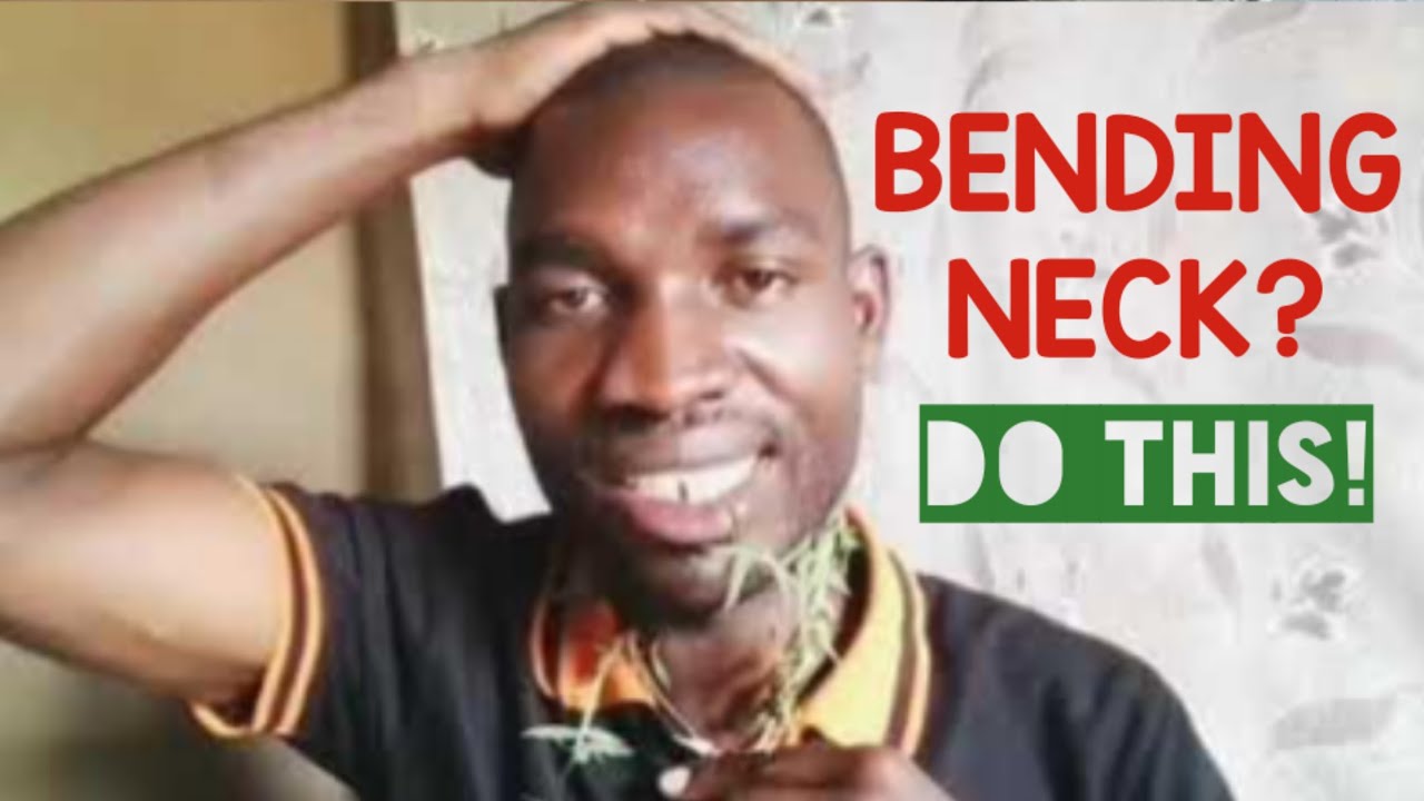 A SOLUTION to children's bending NECKS - YouTube