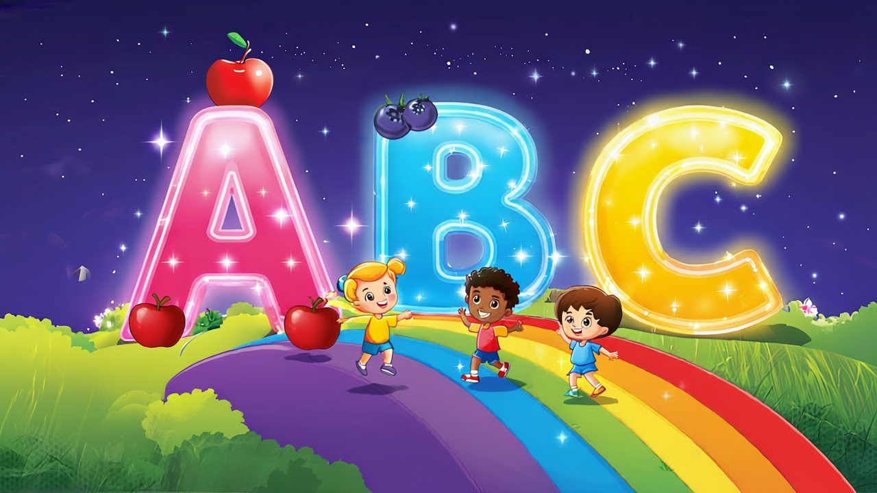 ABC Phonics Songs with TWO Words |Learn ABC Alphabet Song for Kids | A ...