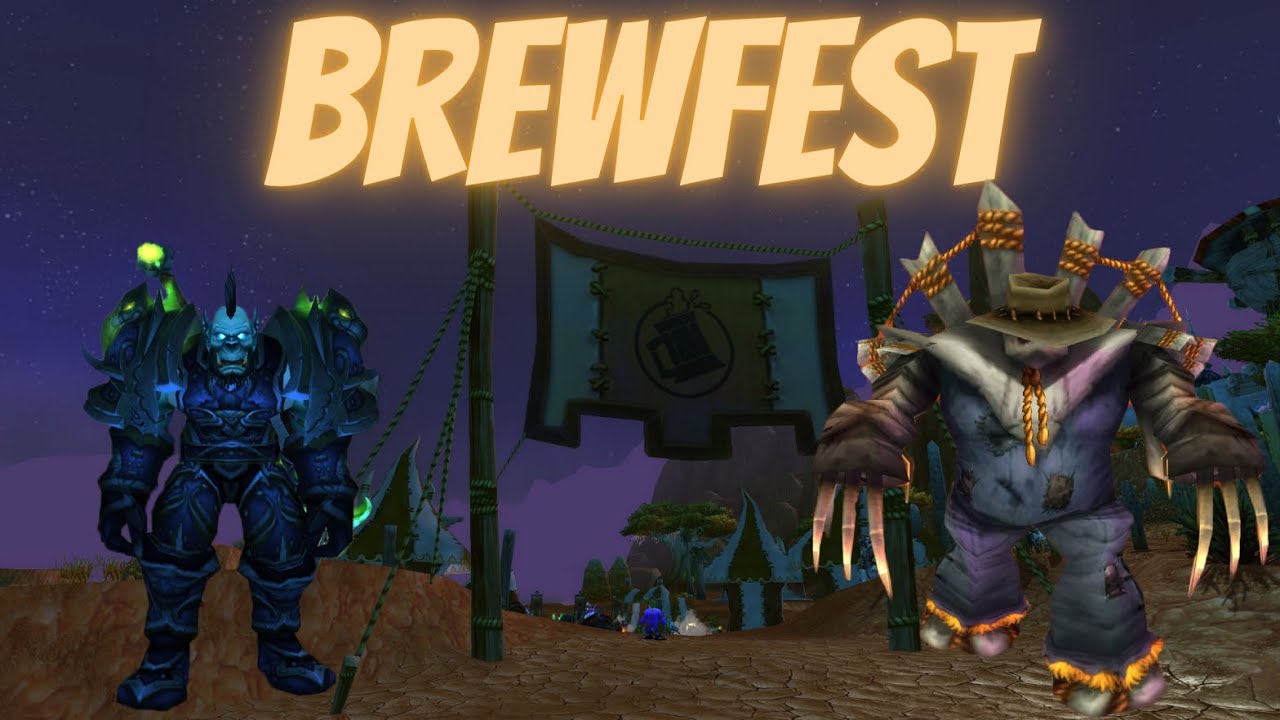 Chug and Chuck! Quest Brewfest Event World of Warcraft Wrath of the ...