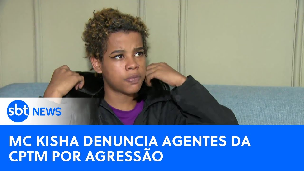 Rimadora MC Kisha é agredida dentro do vagão da CPTM | #SBTNewsnaTV (14 ...